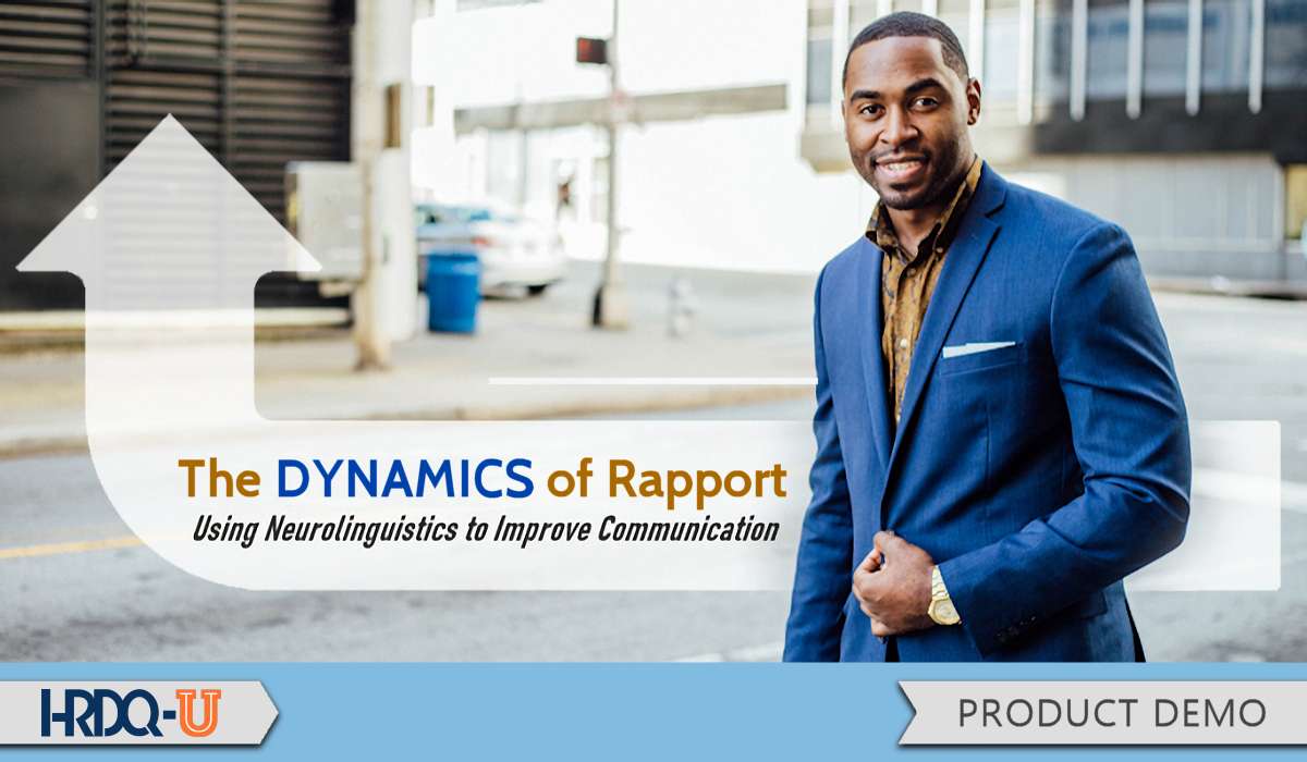 How to Develop Good Rapport and Make Connections | HRDQ-U